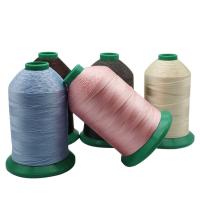 China 400g Rolls 1mm Braided Thread 210D/16 Non Waxed Polyester Thread for Textile Industry for sale