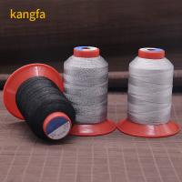 China Kangfa 150D/3 Antistatic Silver Conductive Thread for Sewing Shoes and 100% Polyester for sale