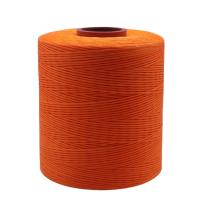 China Knitting 400g 210D/16 Optional Colors DIY Handmade Leather Sewing 1mm Flat Wax Thread for sale