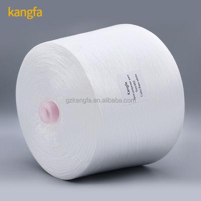 China Manufacture Produce 1.25kg Raw White 60/2 Spun Polyester Yarn with Chemical Resistance for sale