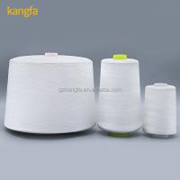 China Manufacture Produce 1.25kg Raw White 60/2 Spun Polyester Yarn with Chemical Resistance for sale