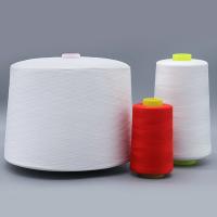 China Manufacture Produce 1.25kg Raw White 60/2 Spun Polyester Yarn with Chemical Resistance for sale