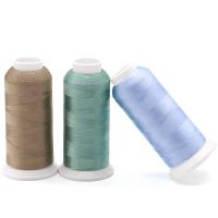 China 4000 Yard Polyester Embroidery Threads 120D Yarn Counts for Machine Embroidery Needs for sale