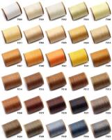 China Jewelry Making Bracelet Materials 150D 0.8mm Flat Leather Cord with Wax Cord Supplies for sale