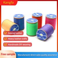 China Jewelry Making Bracelet Materials 150D 0.8mm Flat Leather Cord with Wax Cord Supplies for sale