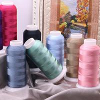 China Sustainable 720 Colors 120D/2 100% Polyester Embroidery Thread For Machine Embroidery for sale