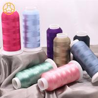 China Sustainable 720 Colors 120D/2 100% Polyester Embroidery Thread For Machine Embroidery for sale