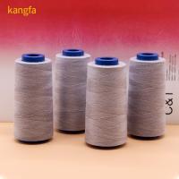 China 40/2 100% Spun Polyester Cotton Sewing Thread for Touch Screen Silver Conductive Yarn for sale