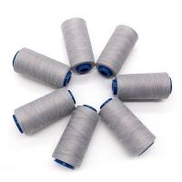China 40/2 100% Spun Polyester Cotton Sewing Thread for Touch Screen Silver Conductive Yarn for sale