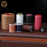 China Flat Waxed Thread High Tenacity 210D/16 Waxed Silk Braided Thread for Handicrafts for sale