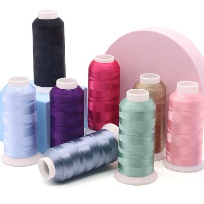 China 4000y 100% Polyester 120D/2 Machine Embroidery Thread for Hard and Thick Fabrics for sale