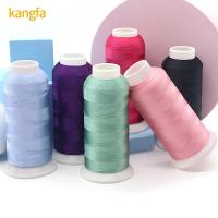China 4000y 100% Polyester 120D/2 Machine Embroidery Thread for Hard and Thick Fabrics for sale