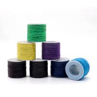 China 60g Weight Multi Colors Round Waxed Thread for Universal Hand Knitting Jewelry Accessories for sale