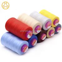 China Supply Polyester Cotton Thread 40/2 5000 Yards 100% Spun Sewing Thread for Tablecloth for sale