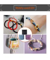 China 60g Weight Multi Colors Round Waxed Thread for Universal Hand Knitting Jewelry Accessories for sale