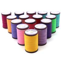 China High Temperature Resistant Durable Leather Flat Waxed Thread for DIY Handicraft Tool for sale