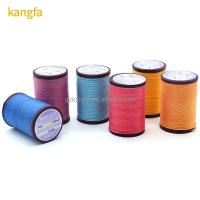 China High Temperature Resistant Durable Leather Flat Waxed Thread for DIY Handicraft Tool for sale