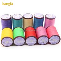 China High Temperature Resistant Durable Leather Flat Waxed Thread for DIY Handicraft Tool for sale