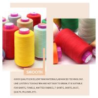 China 20s/6 100% Polyester Bag Closing Thread Sewing Thread for Bag Funiture Spun Yarn Type for sale