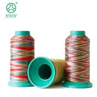 China Shoes High Tenacity Rainbow Color Polyester Cotton Embroidery Nylon Sewing Thread OEM ODM for sale