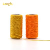 China Small Roll 150d 0.8mm 30meters Spun Wax Thread for Hand-woven Bags and Bracelets for sale
