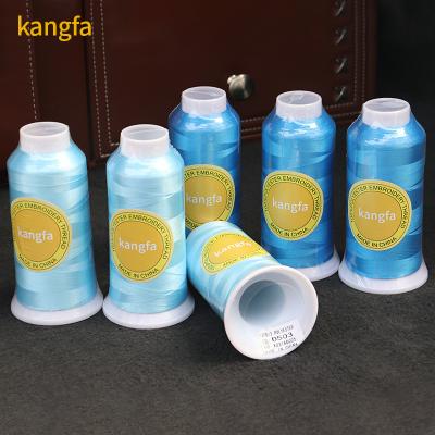 China Colorful 120/2 4000 yards 5000 yards Mercerized Embroidery Thread 0.145 mm for Sewing for sale