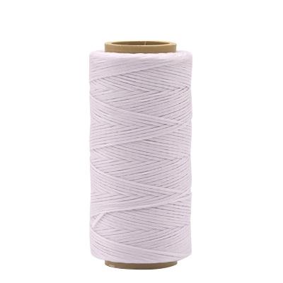 China 1mm 150D Waxed Thread Coated Cord for Heavy Duty Leather Sewing Book Binding and More for sale