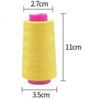 China Polyester Cotton Thread 100g 3300y Per Cone 40s/2 Sewing Thread for Heavy- Applications for sale
