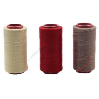 China 1mm 150D Waxed Thread Coated Cord for Heavy Duty Leather Sewing Book Binding and More for sale