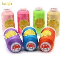 China 4000 Yard 120d/2 Polyester 100% Lot Stock Industrial Embroidery Sewing Thread for Embroidery Machine for sale