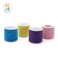China 1mm Rattail Satin Nylon Trim Cord for Jewelry Making 100 Yards Chinese Knot Beading Cord for sale