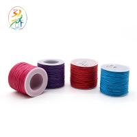 China 1mm Rattail Satin Nylon Trim Cord for Jewelry Making 100 Yards Chinese Knot Beading Cord for sale