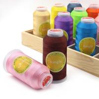 China 4000 Yard 120d/2 Mercerized Polyester Embroidery Thread for Industrial Sewing Machines for sale