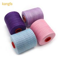 China 400g DIY Handmade Leather Sewing 0.8mm Round Wax Thread with 16 Yarn Count Texturized for sale
