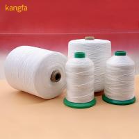 China 0.8m Raw White 100% Recycled Polyester Sewing Thread with 7 Days Sample Order Lead Time for sale