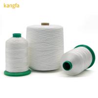China 0.8m Raw White 100% Recycled Polyester Sewing Thread with 7 Days Sample Order Lead Time for sale