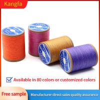 China 150D/16 Core Spun Yarn Polyester Waxed Thread for Crochet Hilo Encerado Coser Zapatos for sale