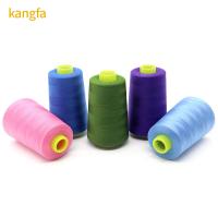 China 100-350g Net Weight Raw White Cotton Sewing Thread for Durable Handmade Jeans for sale