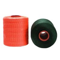 China 210D/16 Luxury Design Polyester Braid Waxed Thread For Bracelets Leather Dyed Pattern for sale
