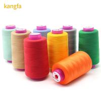 China Spun Yarn Type Customized 20/2 Polyester Cotton Core Sewing Thread with Low Shrinkage for sale