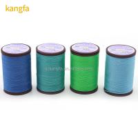 China High Tension Polyester Thread 200m Length/Cone Wax Line for Hand Sewing Bags and Shoes for sale
