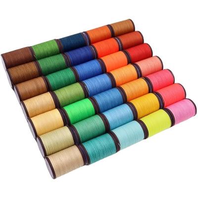 China Plastic Cone Sewing Thread 0.35-0.8mm Needles Waxed Yarn for Leather Craft Linen Tool for sale