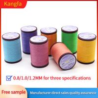 China 80m/Cone Kangfa Handmade Thread WEIXIN Waxed Polyester Thread 0.8mm for Jewelry Making for sale