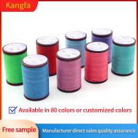 China 80m/Cone Kangfa Handmade Thread WEIXIN Waxed Polyester Thread 0.8mm for Jewelry Making for sale