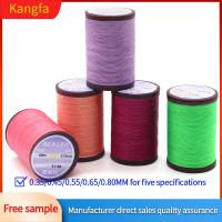 China 80m/Cone Kangfa Handmade Thread WEIXIN Waxed Polyester Thread 0.8mm for Jewelry Making for sale