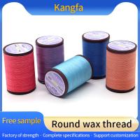 China 80m/Cone Kangfa Handmade Thread WEIXIN Waxed Polyester Thread 0.8mm for Jewelry Making for sale
