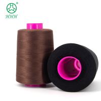 China 240 Color Options Mercerized Yarn Black Brown White Cotton Thread for T-Shirt Sewing for sale