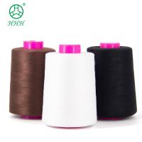 China 240 Color Options Mercerized Yarn Black Brown White Cotton Thread for T-Shirt Sewing for sale