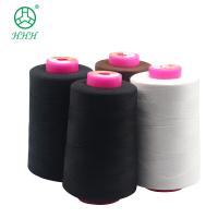 China 240 Color Options Mercerized Yarn Black Brown White Cotton Thread for T-Shirt Sewing for sale