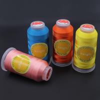 China 120D/2 100% Polyester Embroidery Thread for Machine Embroidery 4000Yard/cone 700 Colors for sale